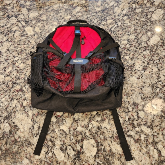 Nissan | Bags | Nwot Nissan Xterra Red And Black Backpack | Poshmark